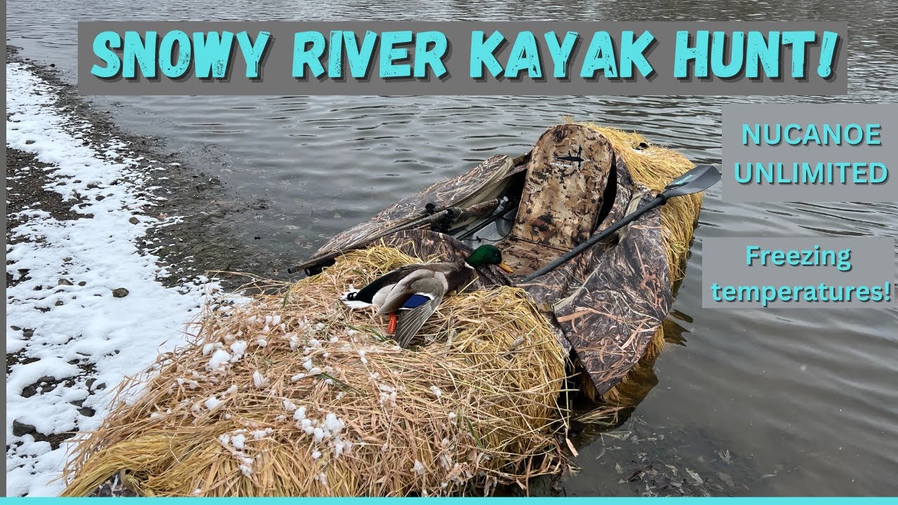 SNOWY RIVER KAYAK HUNT! - YouTube