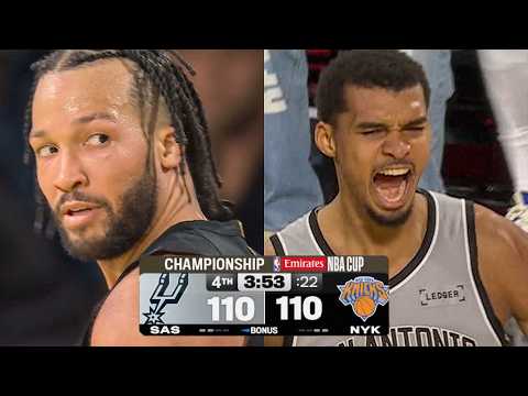 4 Knicks vs. Spurs Endings GUARANTEED To Get You HYPED For the NBA Finals 😳