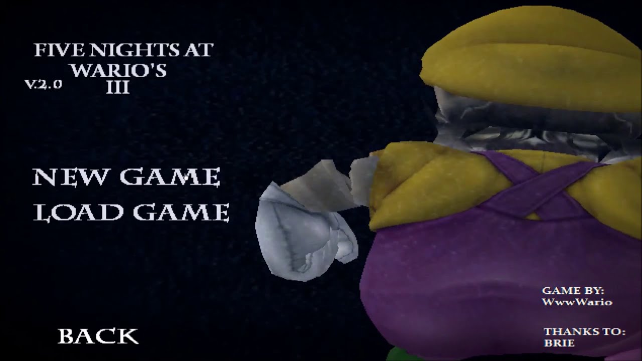 Five Nights at Wario's 3 but every time Jason fails, a "Wario dies ...