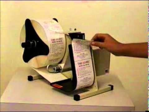 Take-A-Label TAL-450 Label Dispenser | ProPac.com - YouTube