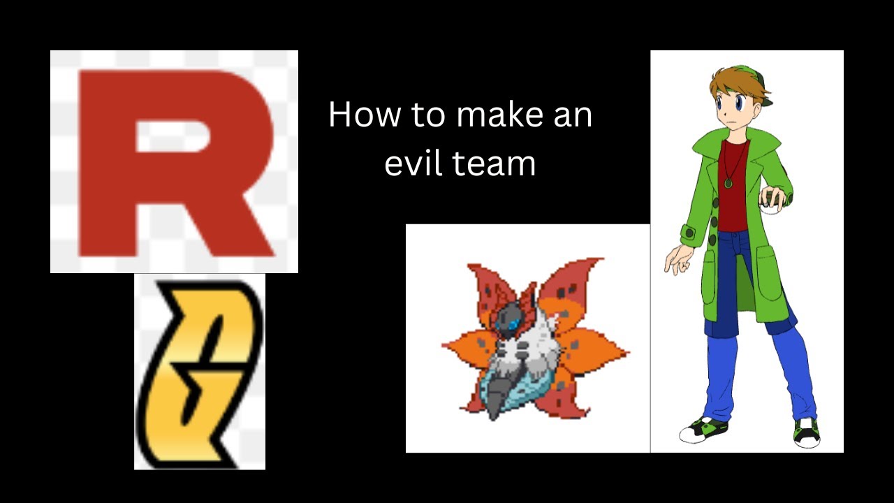 How to make a Pokémon evil team - YouTube