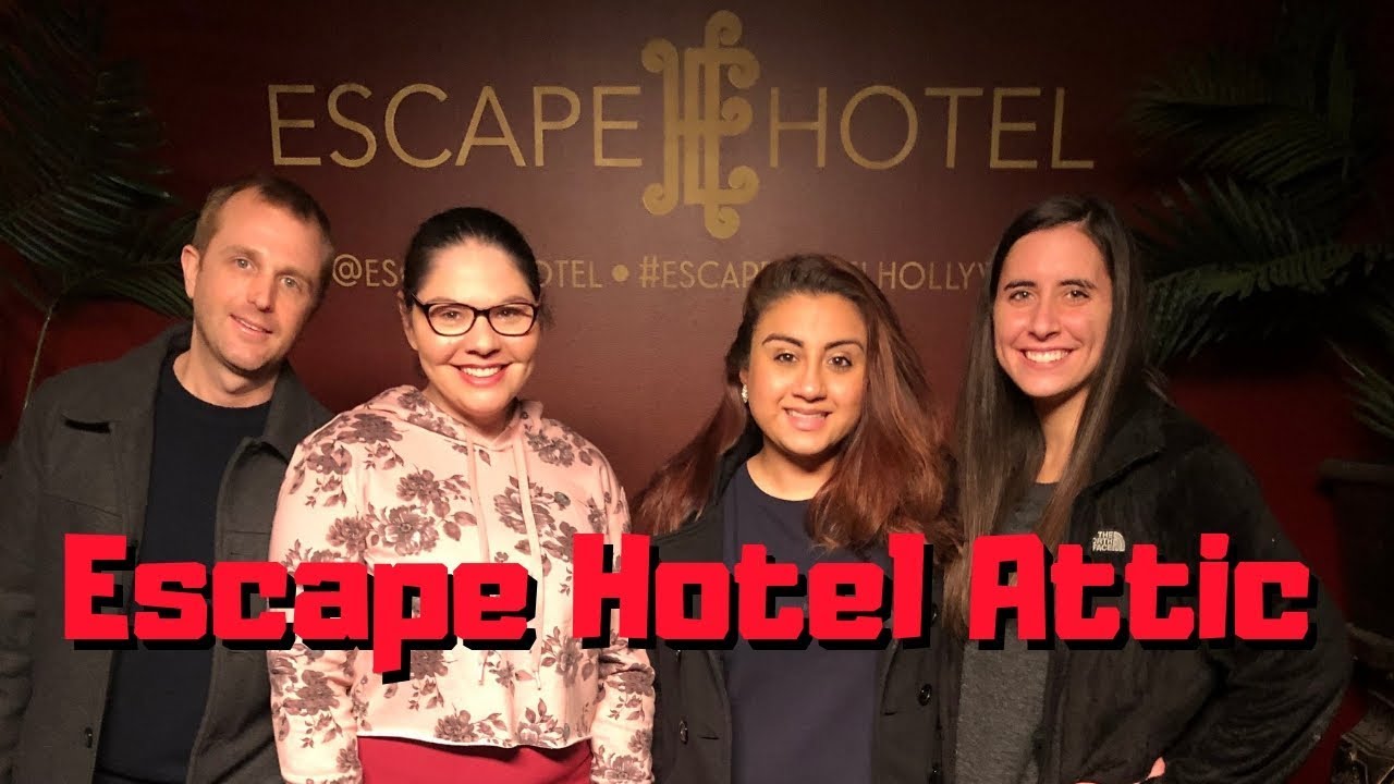 Escape Hotel Attic Escape Room Review - YouTube