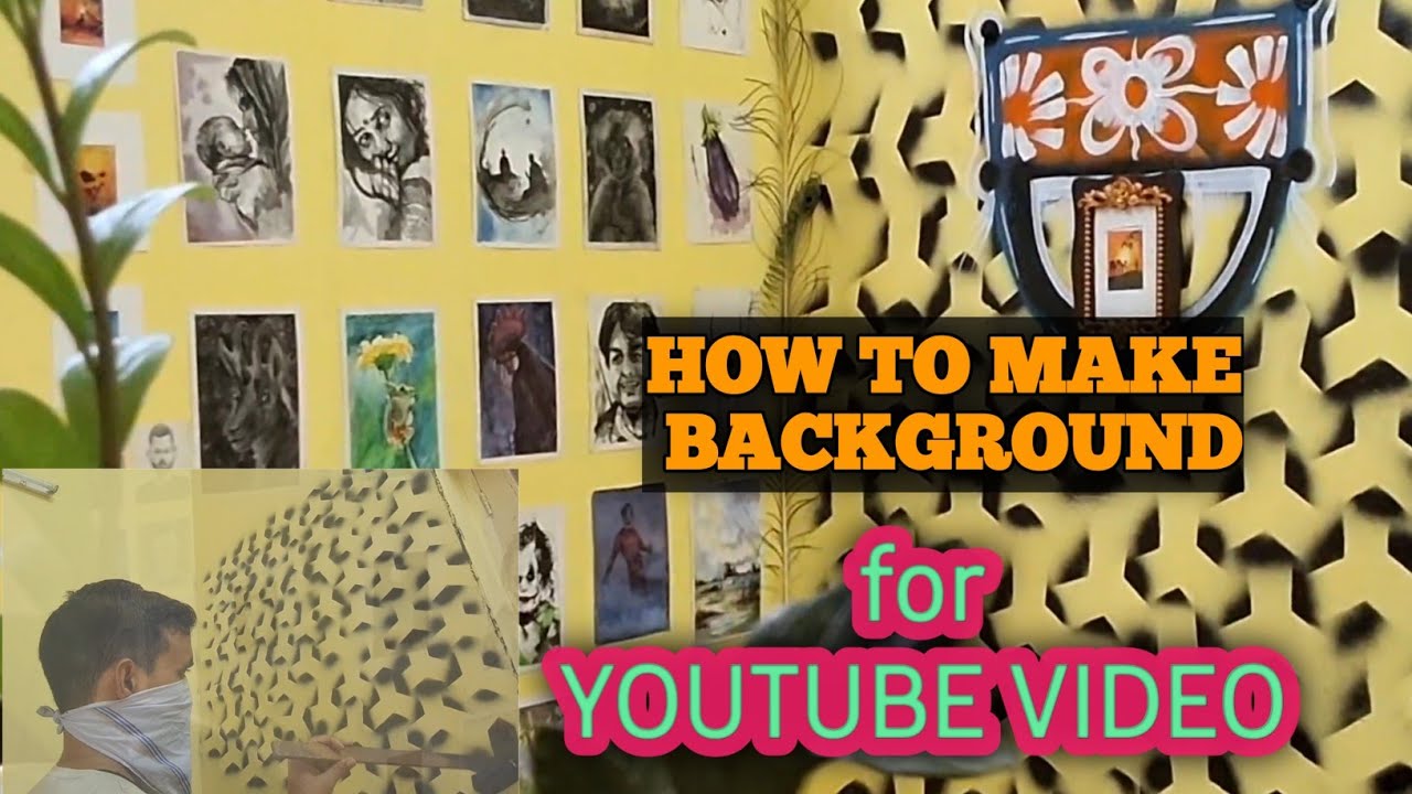 How To Make Background For Video Making || #art #youtube - YouTube