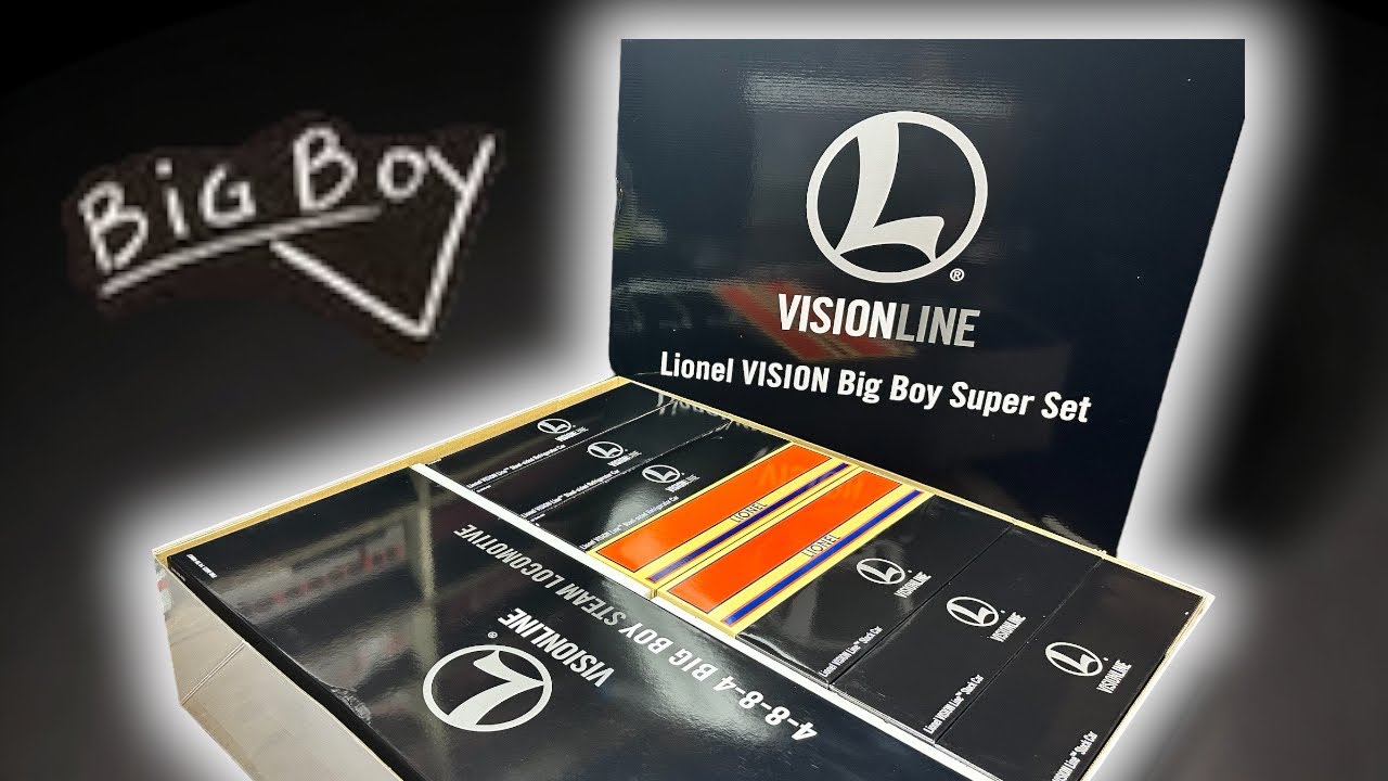 A FIRST OF ITS KIND!! - The Lionel Vision Line BIG BOY SUPER SET ...