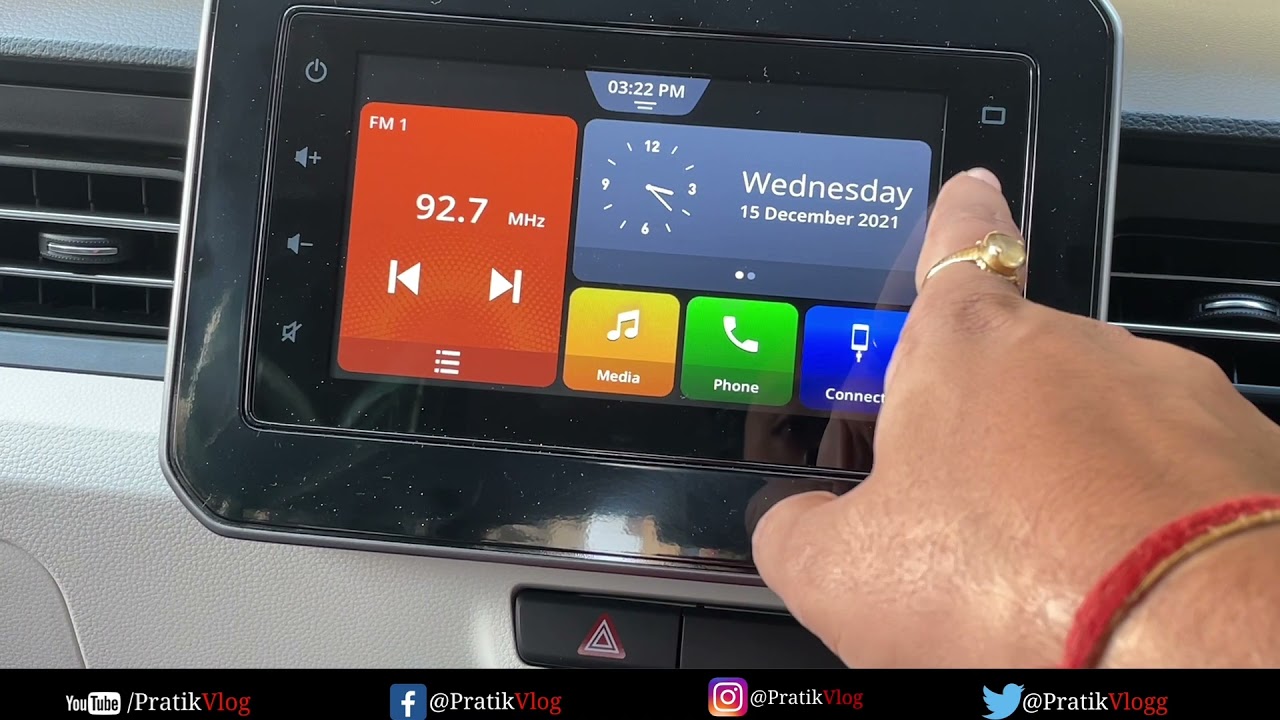 Ignis Zeta Music System Full setting | Radio | Mobile Remote control ...