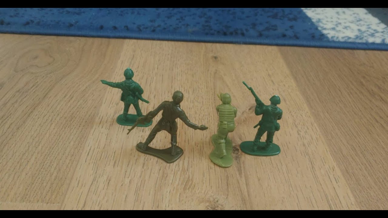 The First Battle - A army men stop motion - YouTube