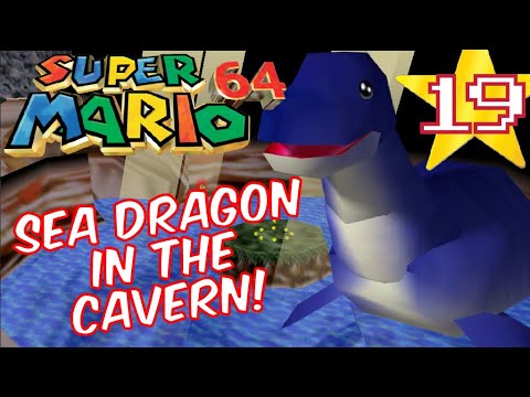 Super Mario 64- #19- Sea Dragon in the Cavern! (3D All-Stars) - YouTube