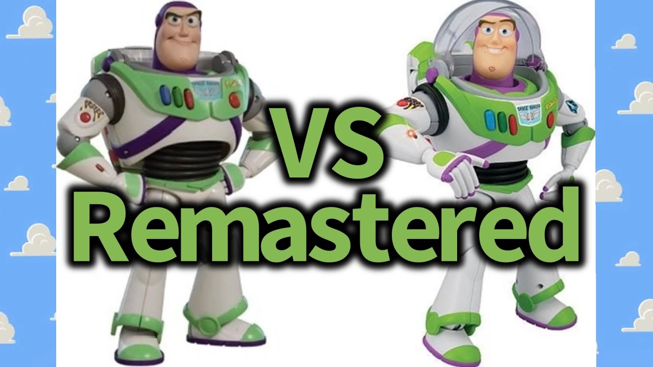 Movie Accurate Buzz Lightyear Phrases Movie vs Toys Remastered ...