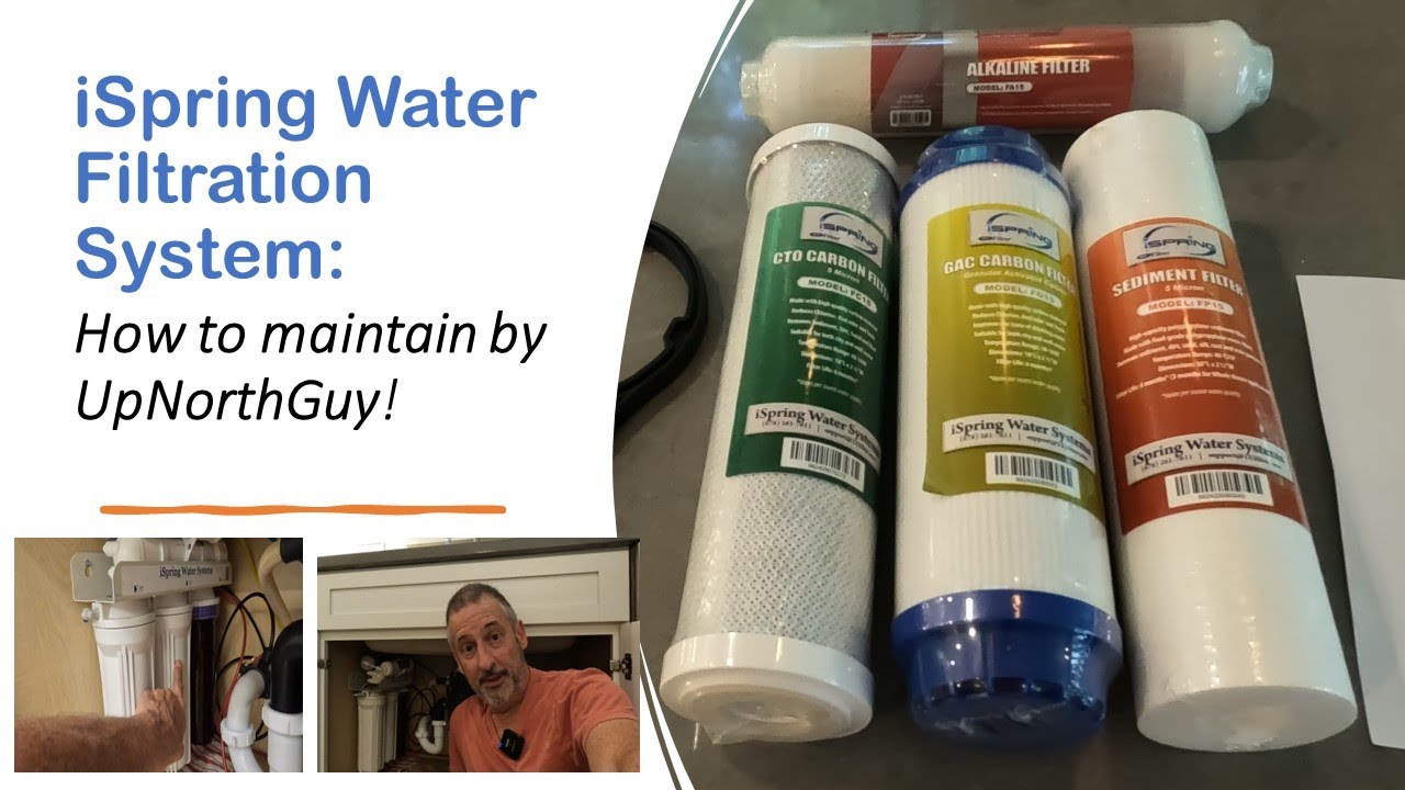 Keep your Lake House Well Water PURE! How to maintain the iSpring Water ...