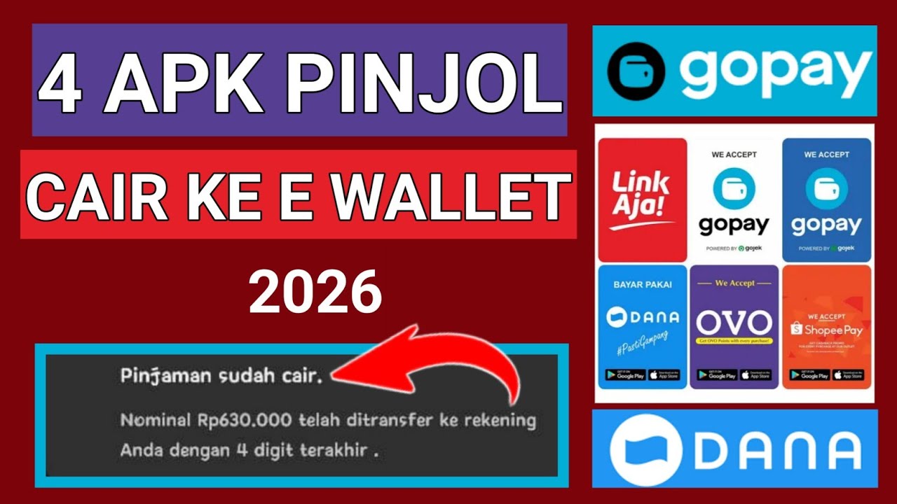 4 APK PINJOL CAIR KE E WALLET 2026 - YouTube