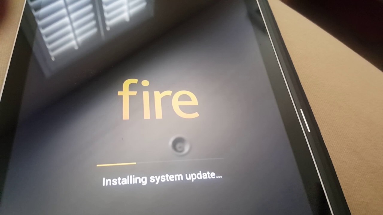 Amazon Kindle Fire HD os firmware update in HD - YouTube
