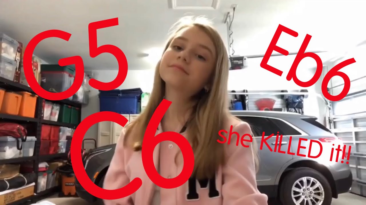 Haley Sullivan - “Touch It” Vocal Showcase (Bb3-G5-Eb6) - YouTube