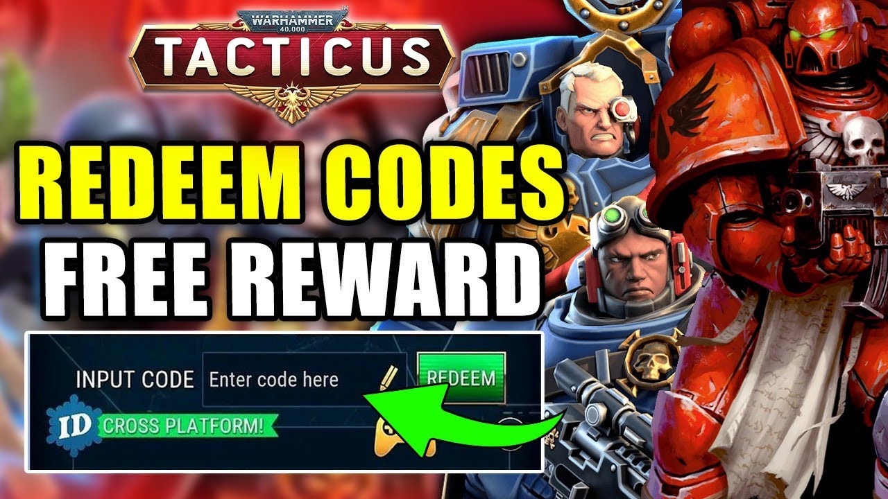 WARHAMMER TACTICUS CODES 2025 🎁WARHAMMER 40K TACTICUS CODES - YouTube