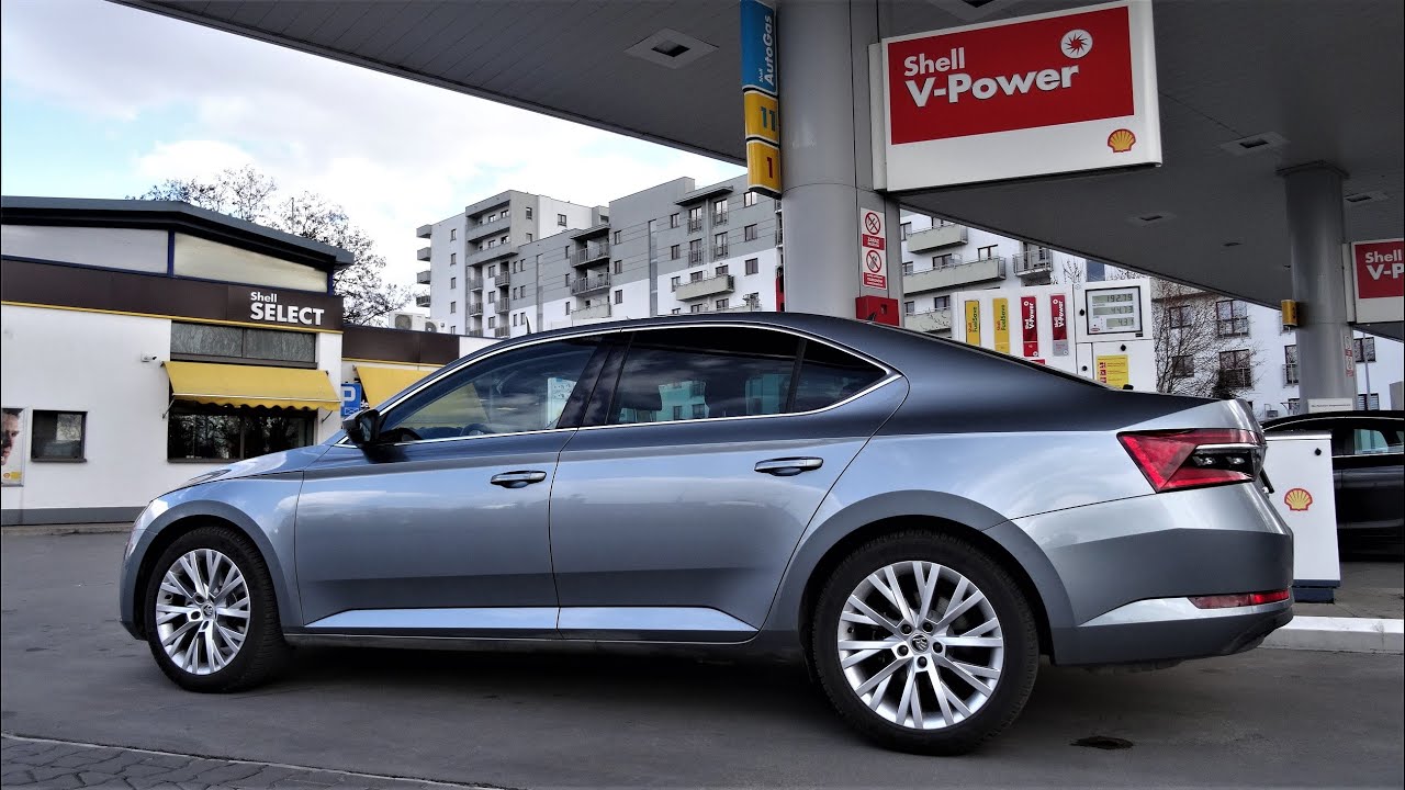 2020 SKODA Superb (FL) Shell V-Power 1.5 TSI Bida Vlog / Test PL - YouTube