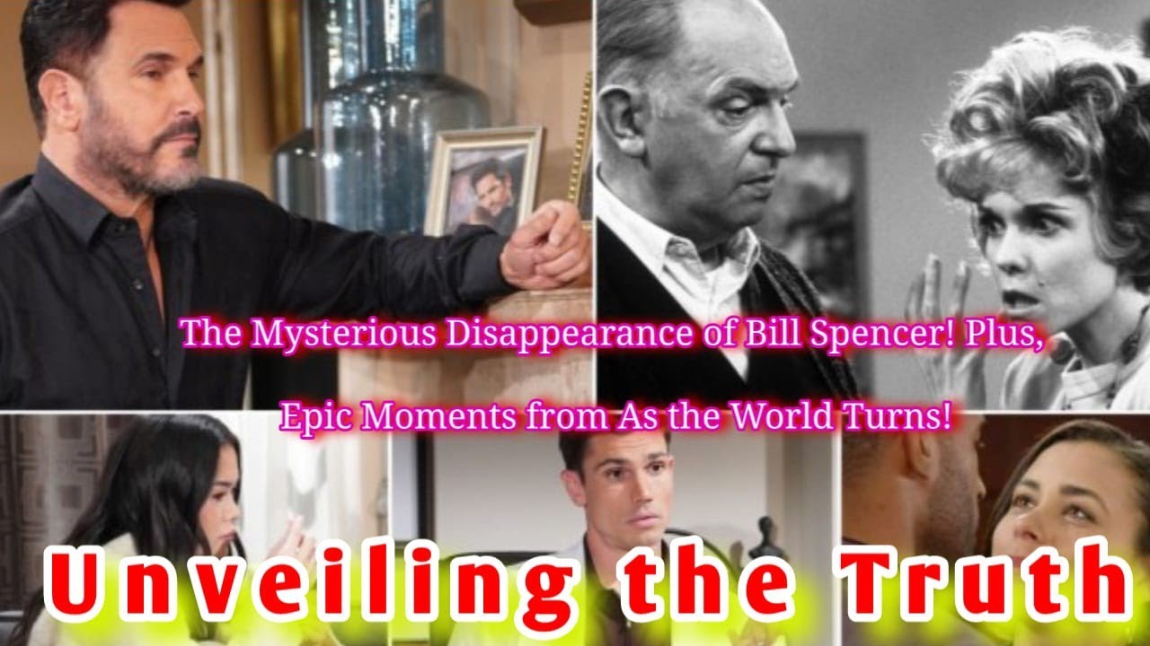 "Unveiling Secrets: Where Is the REAL Bill Spencer? | Plus Stunning As ...