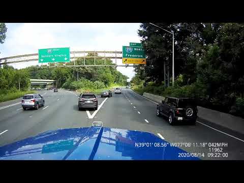 MD 495 West. And 270 North bound Bethesda MD - YouTube
