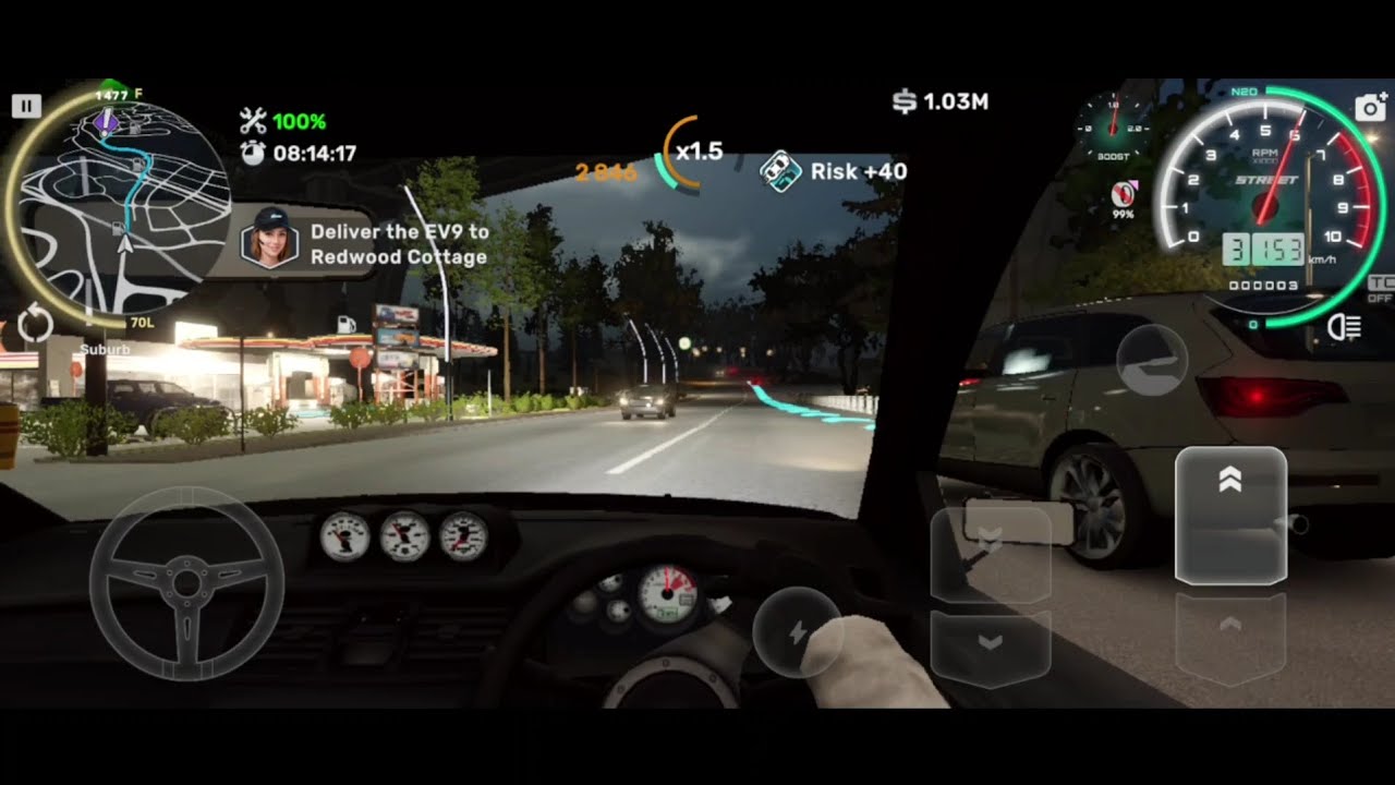 Insane FPP Driving and Drifting in CarXStreet🔥🔥 || Dynamic FPP POV Car ...