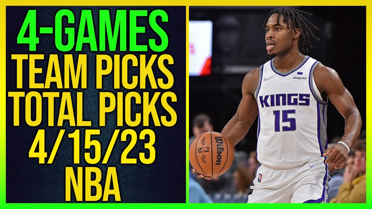 Free NBA Betting Picks Today 4/15/23 Basketball Picks and Predictions ...