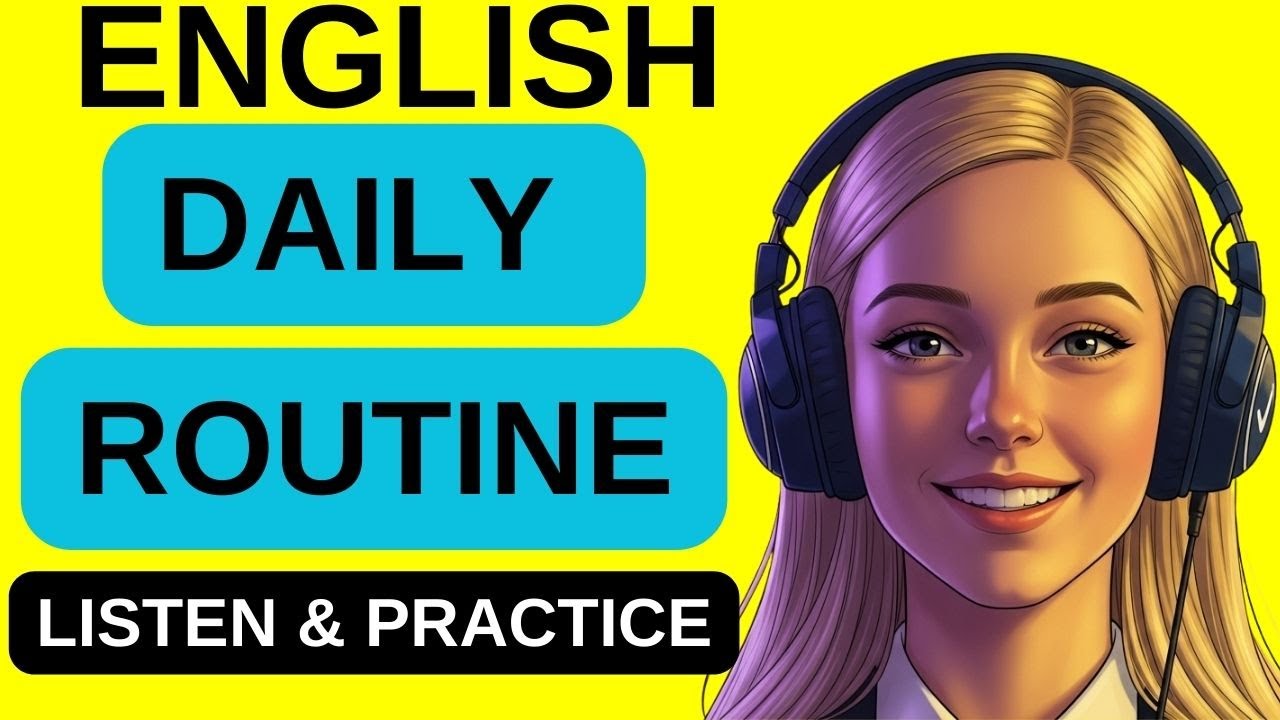 A1 - A2 Learn Daily Routine in English | Talk About Your Day | Podcast ...