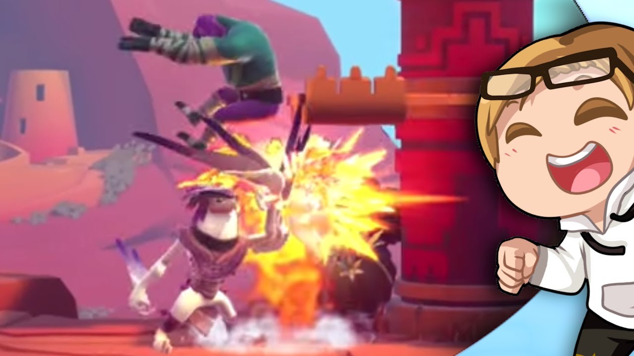 Smash-like game for the Switch!「Brawlout 🤺」 - YouTube