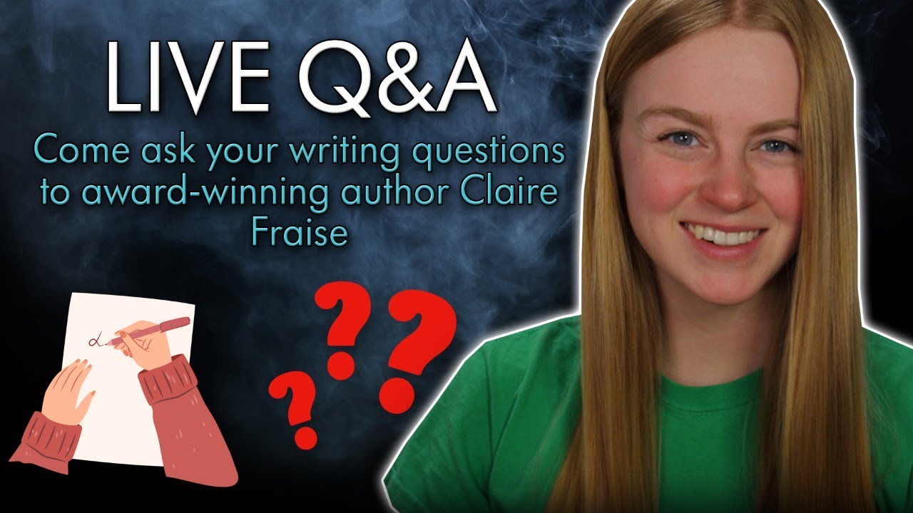 LIVE Q&A with award-winning author Claire Fraise | Come ask me your ...