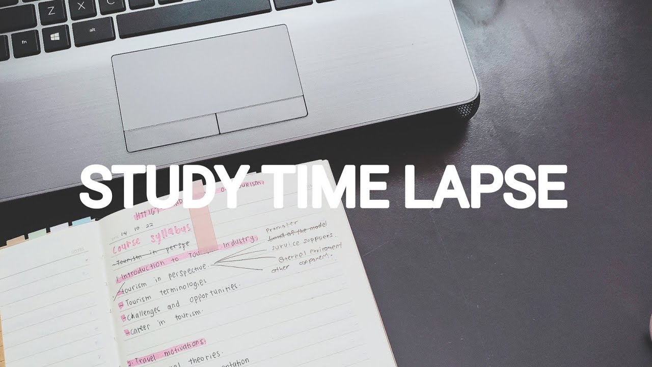 🫧study time lapse / taking note - YouTube