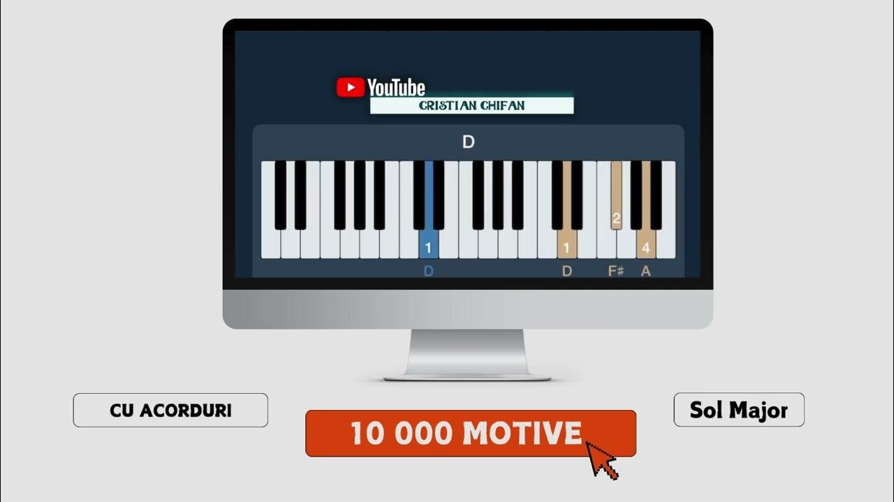 [ACOMPANIAMENT] Cum să Cânți 10.000 de Motive la Pian cu Acorduri - Tutorial de Cristian Chifan ...