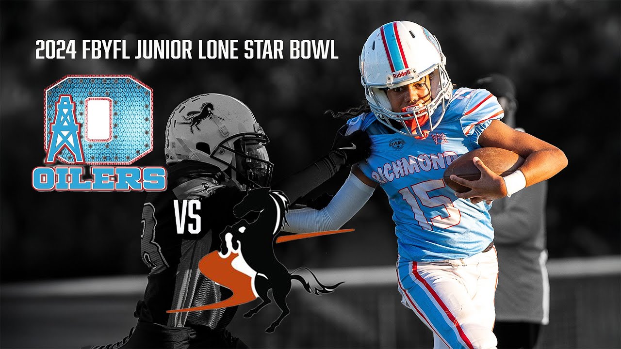 Richmond Oilers-vs-Sienna Stallions | FBYFL Lone Star Juniors Bowl Game ...