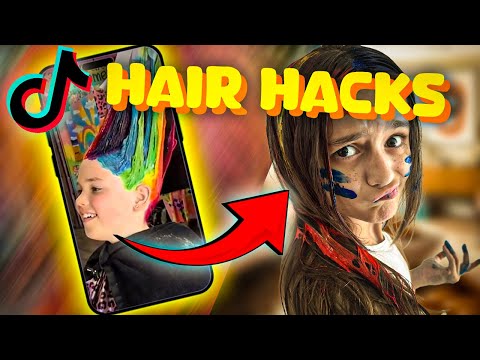 on TESTE des TIKTOK HAIR HACKS ! (c'est CATASTROPHIQUE...)