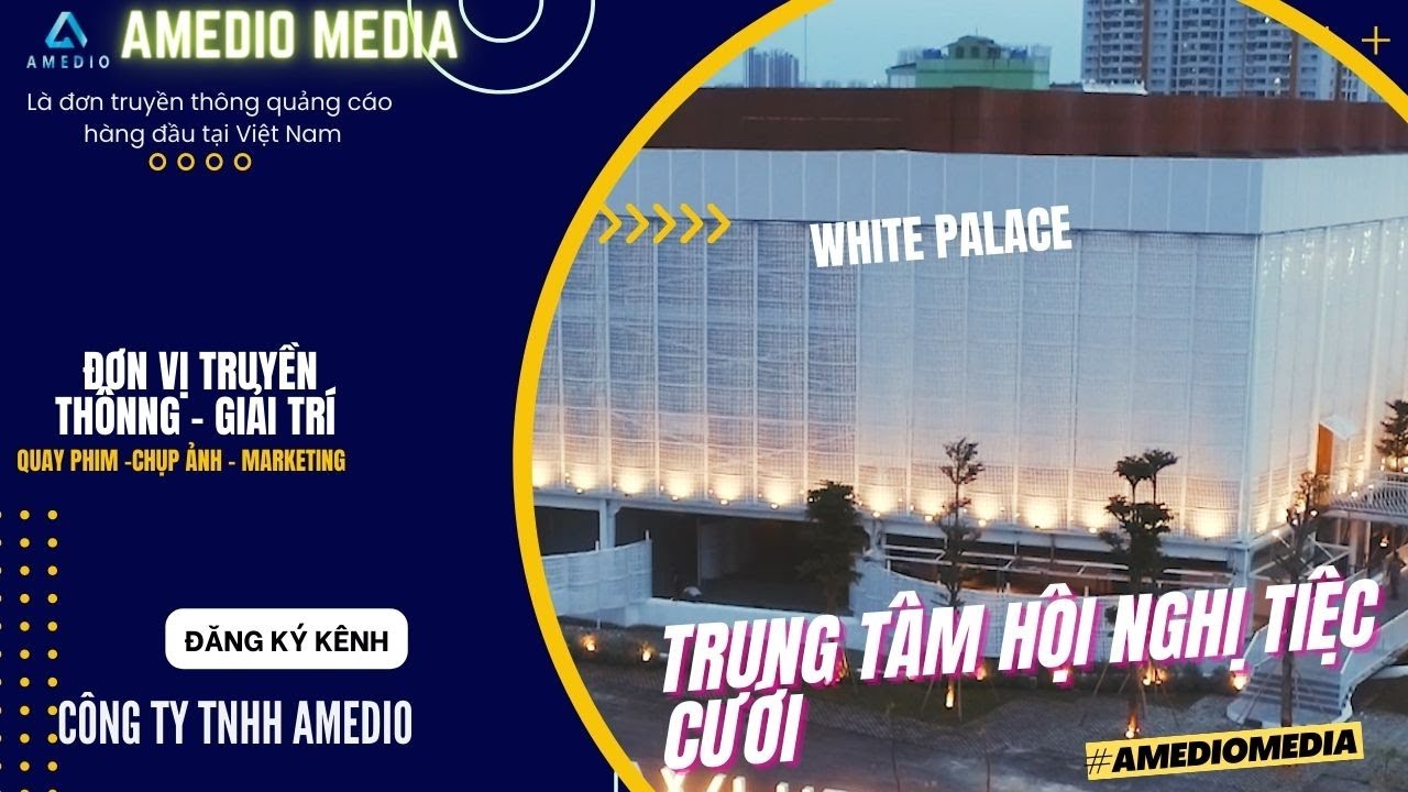TRUNG TÂM HỘI NGHỊ TIỆC CƯỚI ĐẸP NHẤT SÀI GÒN - WHITE PALACE - YouTube