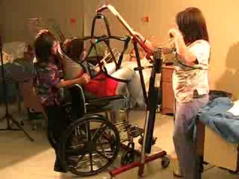 TEEN GIRL NURSES CORRECTLY LIFT PATIENT - YouTube