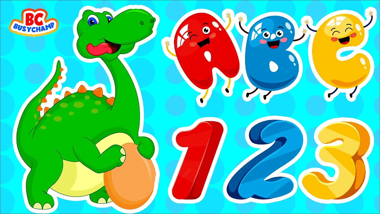 ABC and 123 Learning Videos For Toddlers | ABC Phonics Song For ...