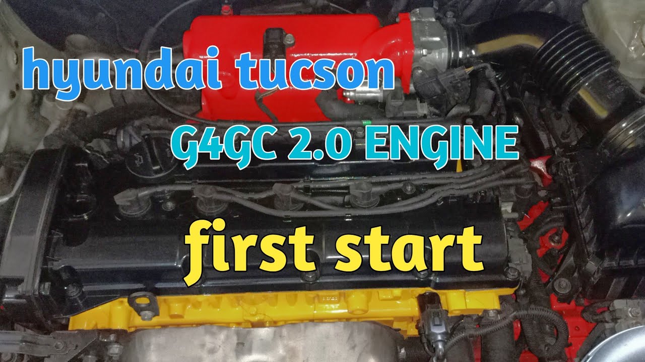 hyundai tucson g4gc 2.0 first start.. - YouTube