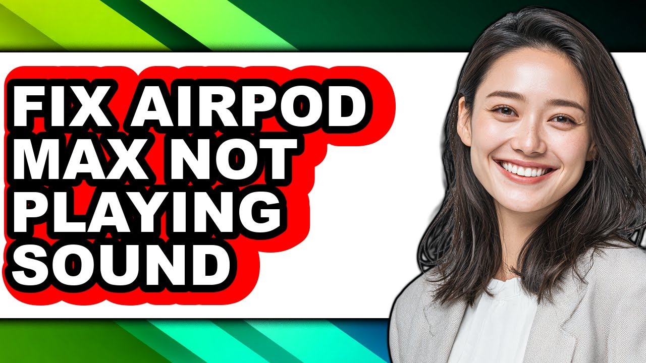 How to Fix Airpod Max Not Playing Sound - Step by Step - YouTube