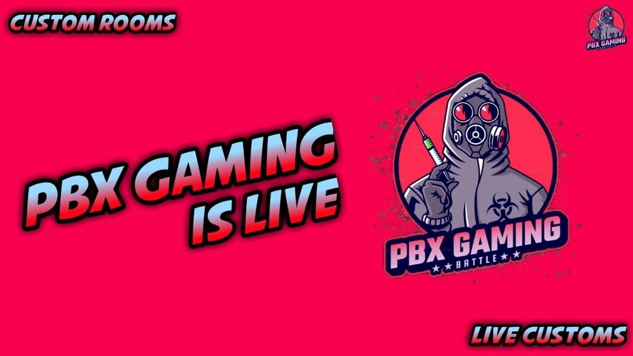 1V1 TDM CUSTOM ROOM : PUBG MOBILE LIVE : (PBX GAMING) - YouTube