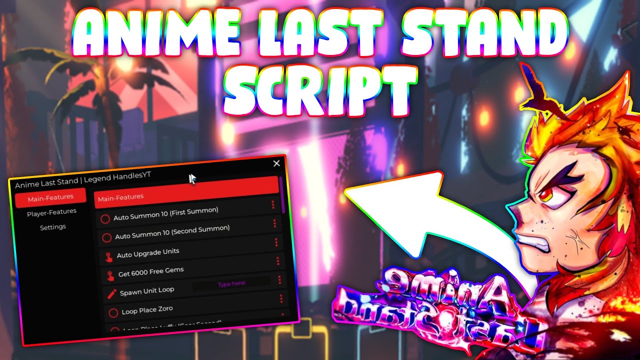 *NEW* Anime Last Stand Script (PASTEBIN 2024) (CLAIM REWARDS, AUTOFARM ...