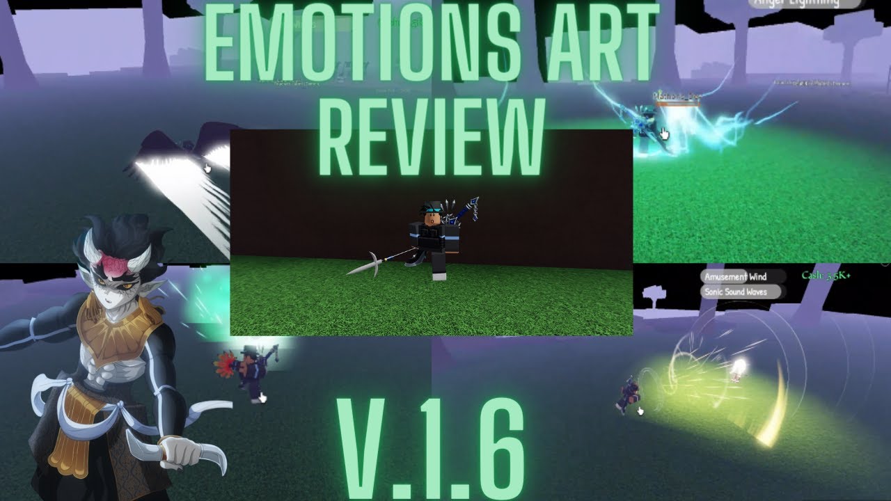 (Roblox) Slayer tycoon Emotions Art Review! V.1.6 - YouTube