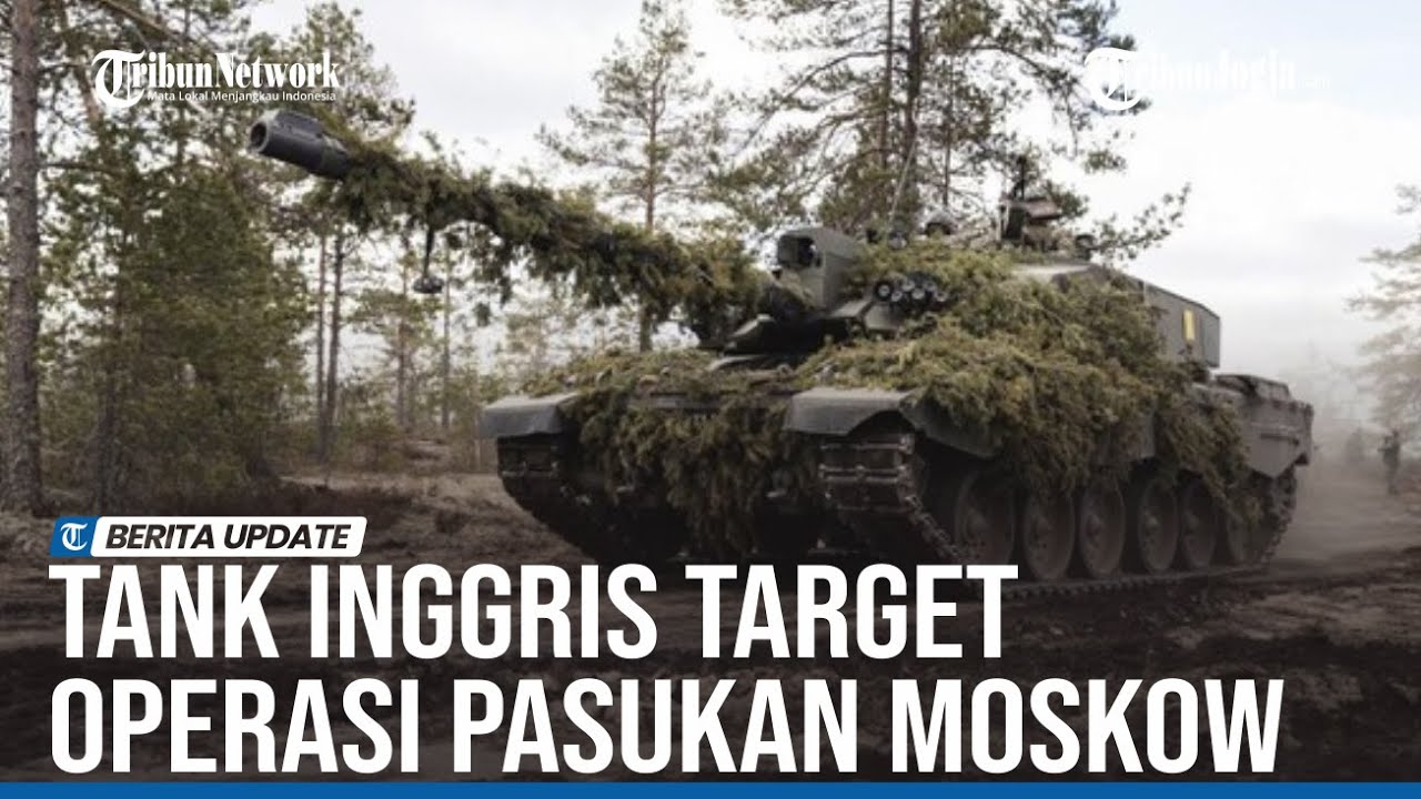 TANK CHALLENGER 2 INGGRIS JADI TARGET OPERASI PASUKAN MOSKOW - YouTube