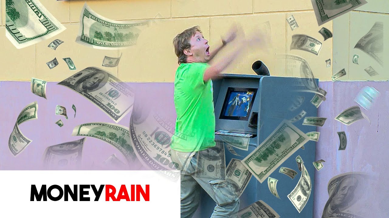 ATM Gone Crazy: Spitting Out Cash and Shocking Strangers! 💸🤣 #prank ...