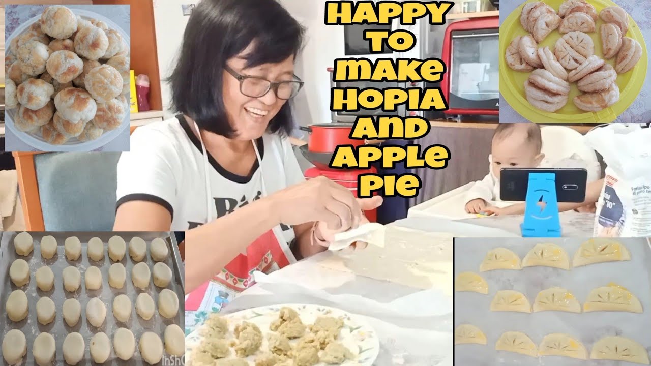 How to make Hopiang mongo and apple pie with my family💝💖😇 - YouTube