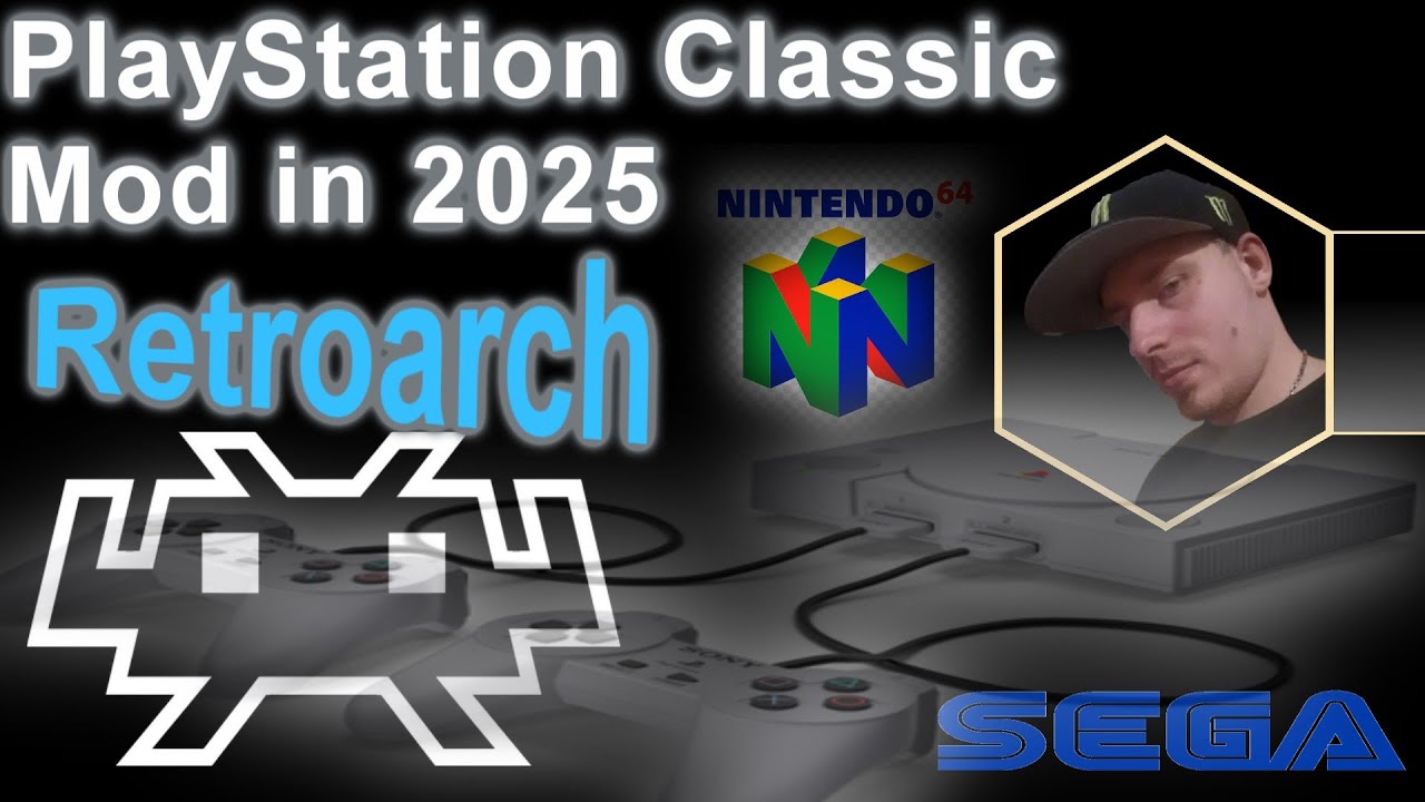 Playstation Classic Mod Retroarch [Deutsch] in 2025 (nes snes n64 atari ...