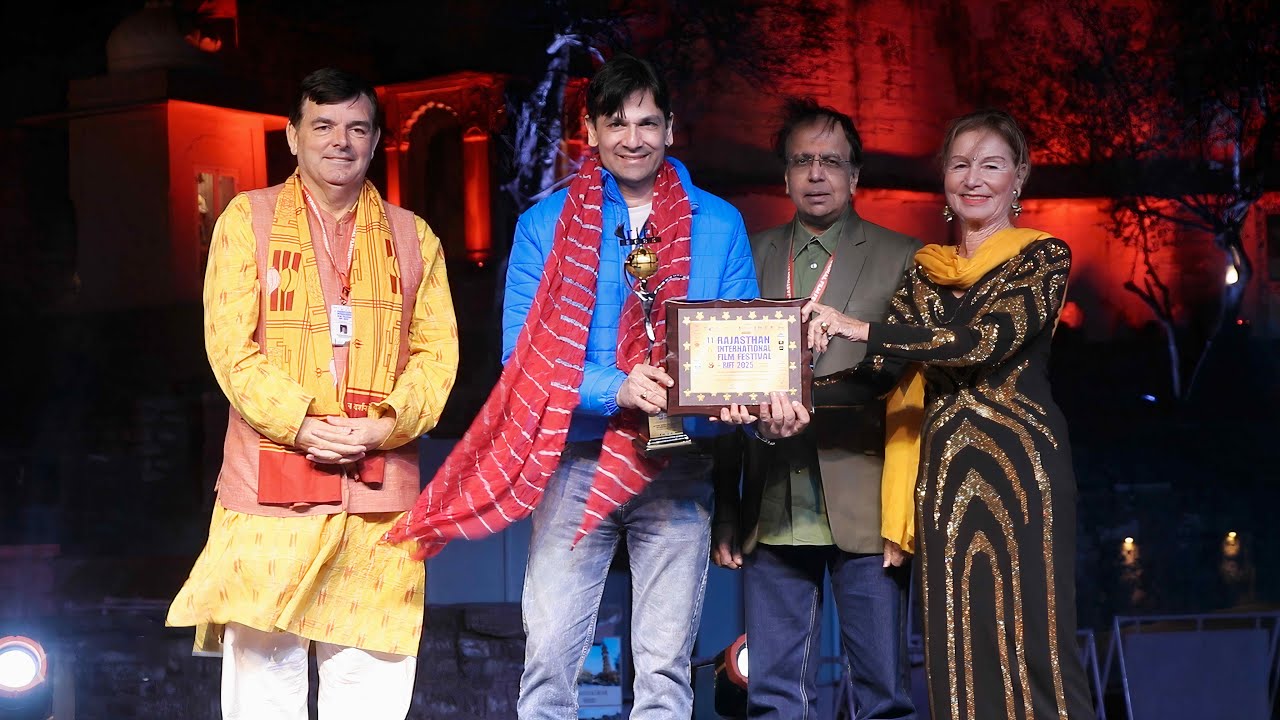 Darshan Dave wins BEST DIRECTOR AWARD for THE LAST RIOT in Rajasthan ...
