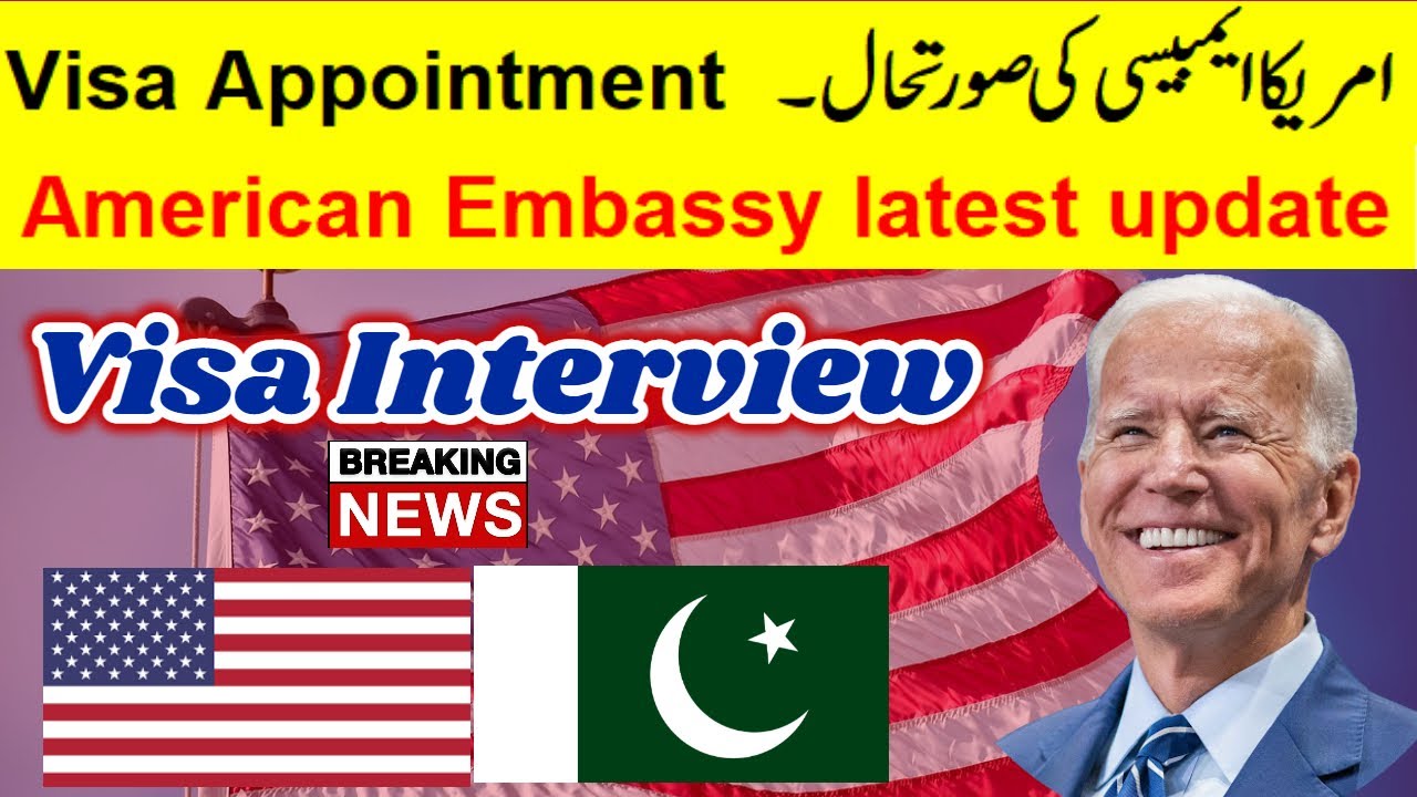 US Embassy Latest Update | Visa Interview | New Appointment | F1-B1-B2 ...