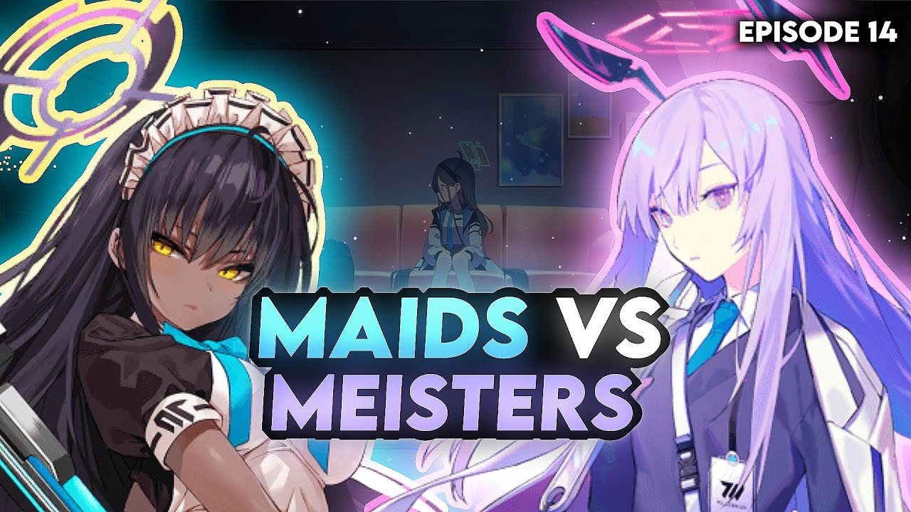 They shakes off the Maid Club's sniper, Maids vs. Meisters! | Blue ...