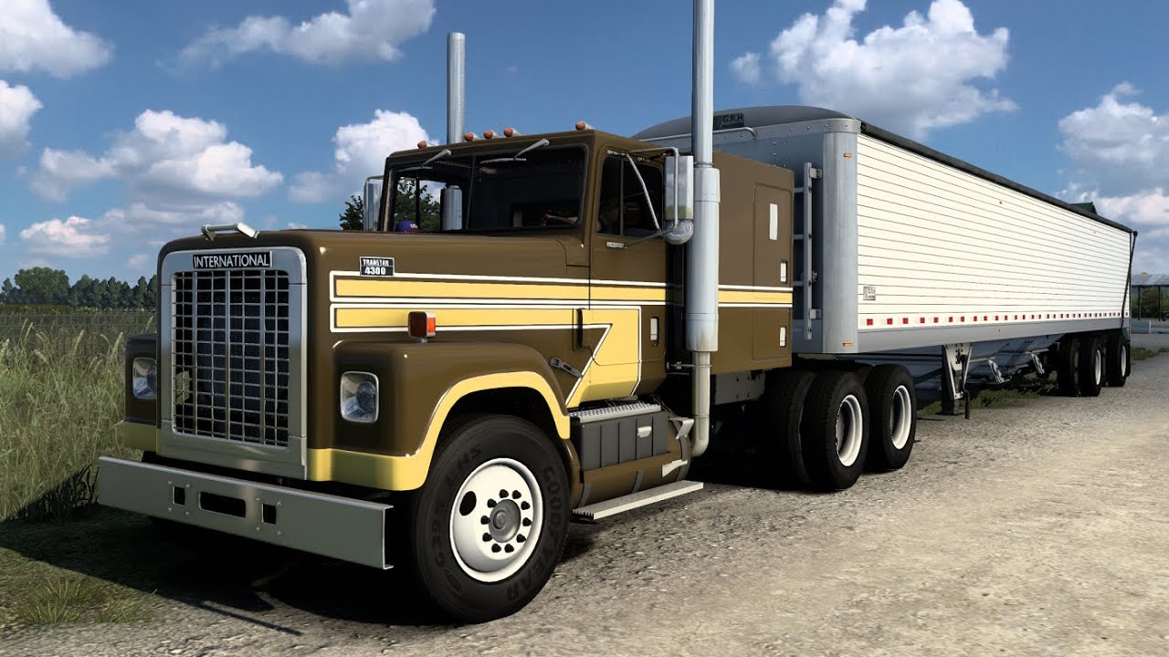 ATS international 4300 transtar cummins 300 - YouTube