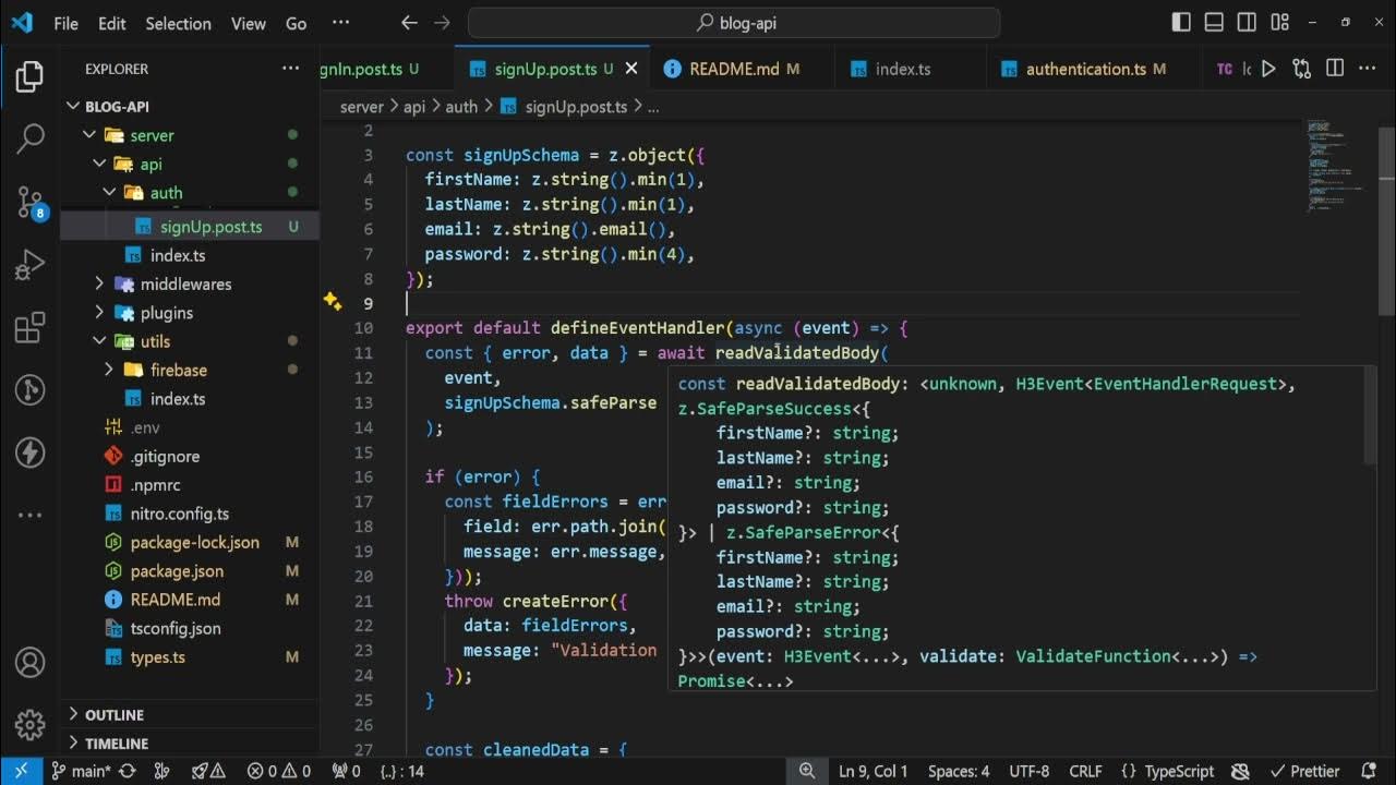 Part 4 - Building Authentication Endpoints - YouTube