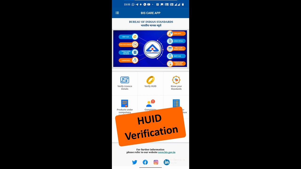 Hallmark verification I HUID Check online I HUID No. Verification I BIS ...