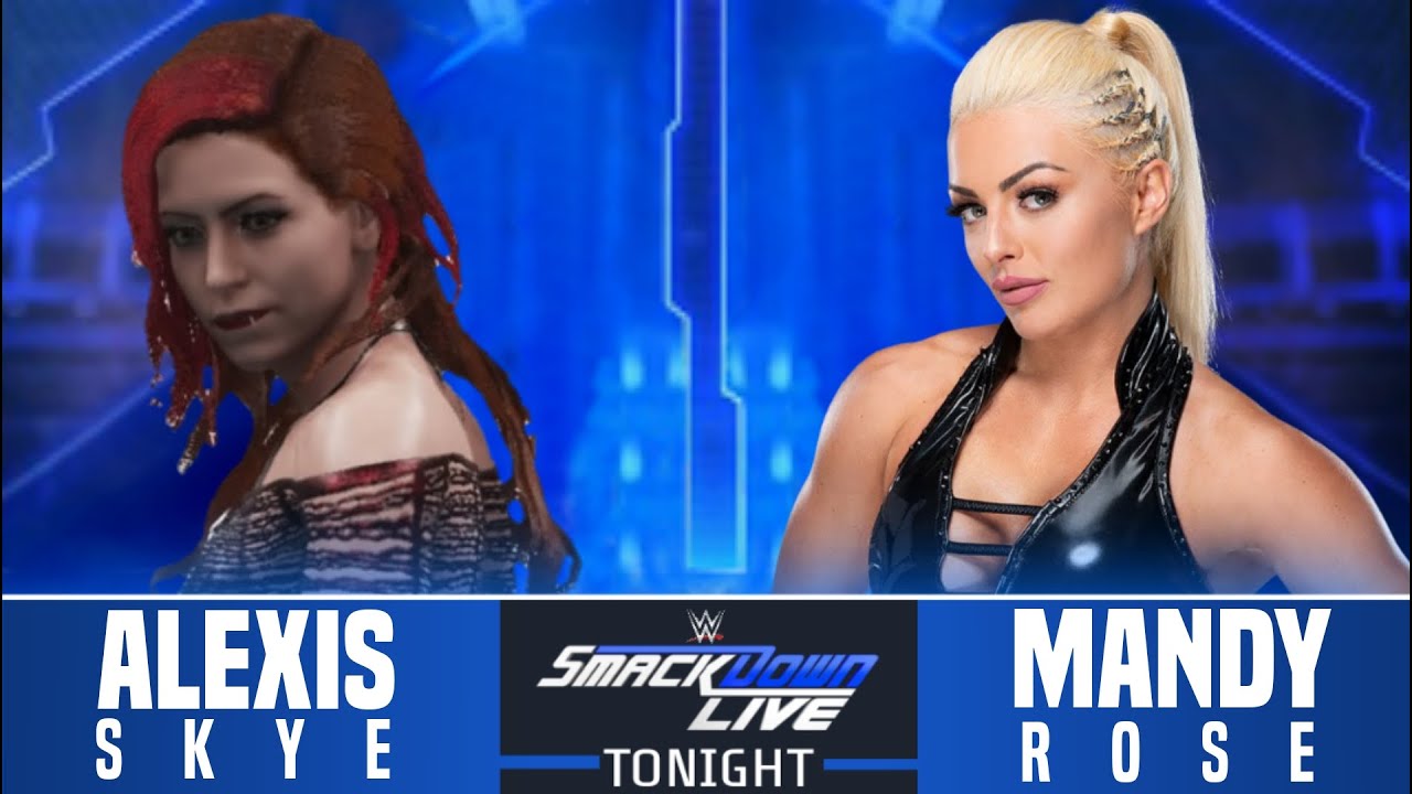 Alexis Skye vs Mandy Rose | Road to WWE 2K20 - YouTube