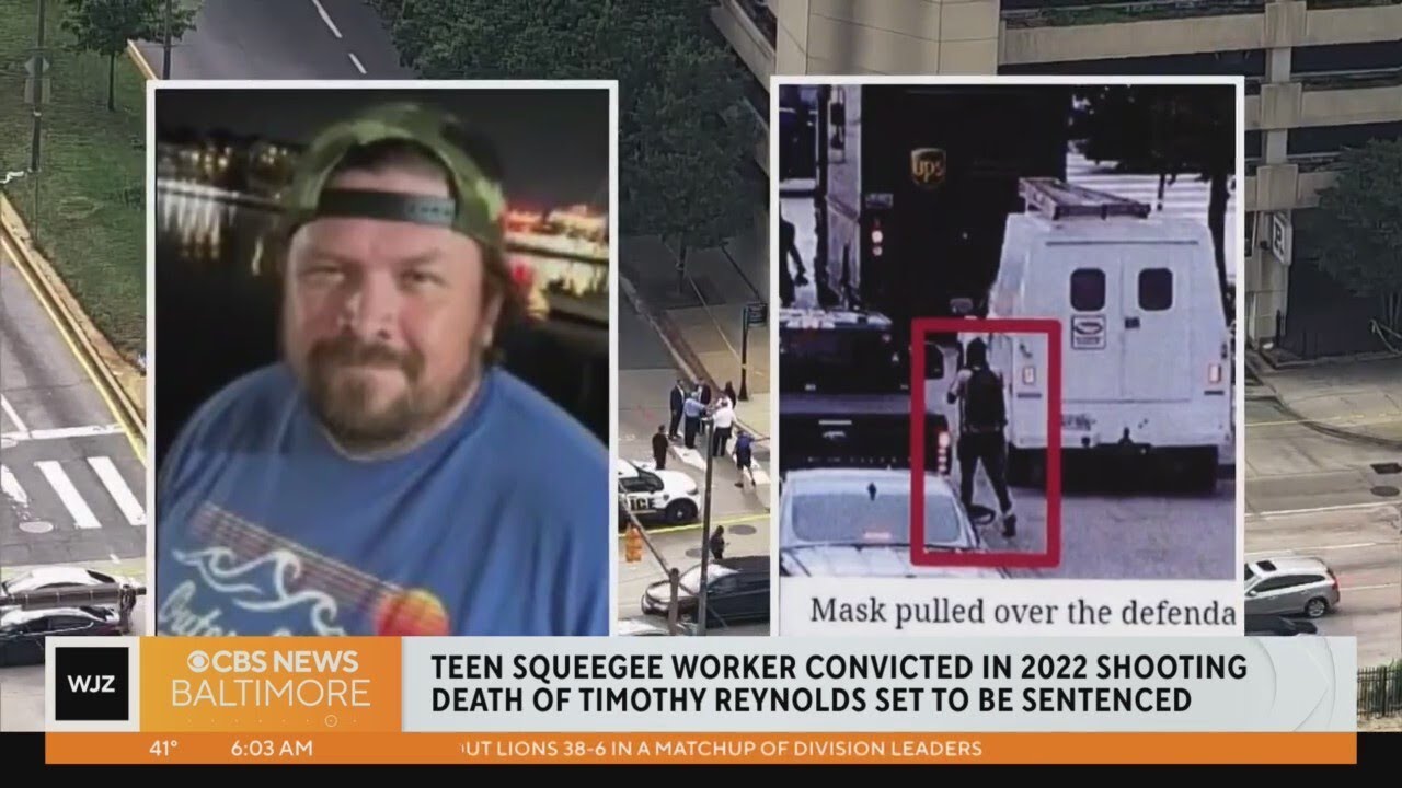 Teen Squeegee Worker Convicted Of Downtown Baltimore Killing To Be