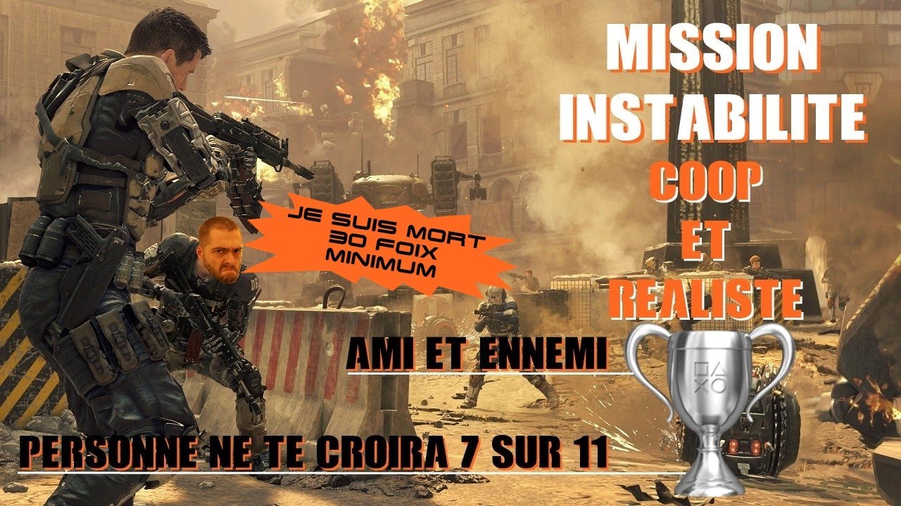 BO3 Mission 7 Instabilité Coop et Réaliste - YouTube